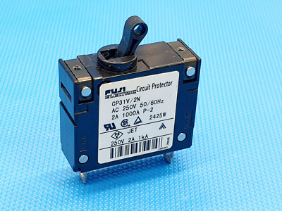 FUJI CIRCUIT PROTECTOR CP31V/2N 1 POLE, 2A AMP | eBay