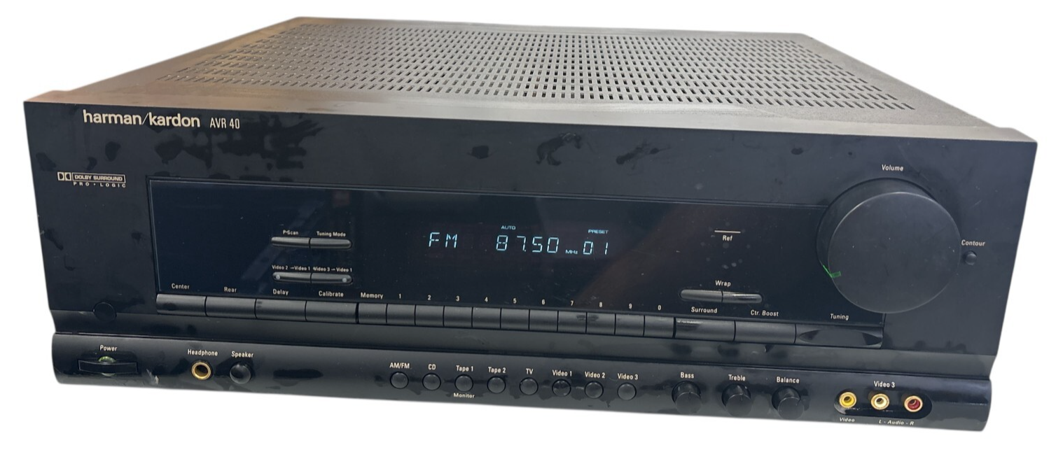 Harman Kardon AVR40 Receiver -"30 DAY WARRANTY" | eBay
