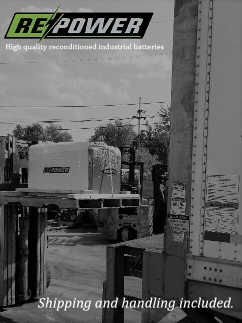 Repower Reconditioned 18-85-27 Electric Forklift Battery 36V 38 1/2"L x ...