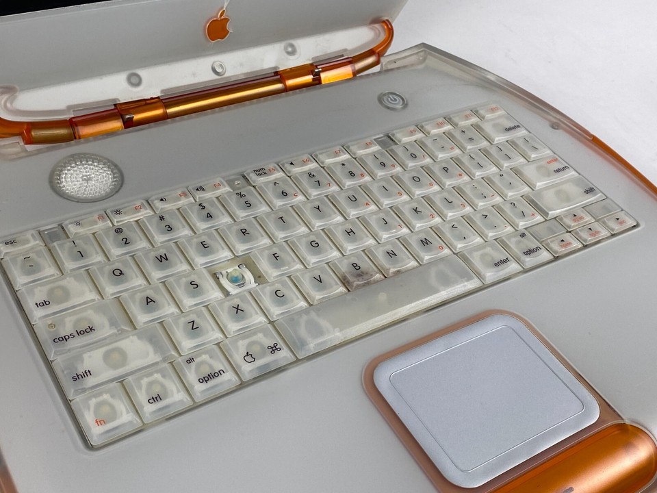 Vintage Apple iBook G3 Clamshell M2453 Laptop Orange RARE | eBay
