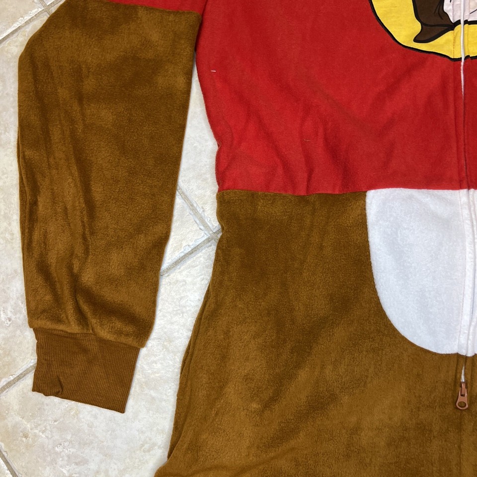Buc-ee's Beaver Mascot Buc Union Body Suit One Piece Costume Pajamas ...