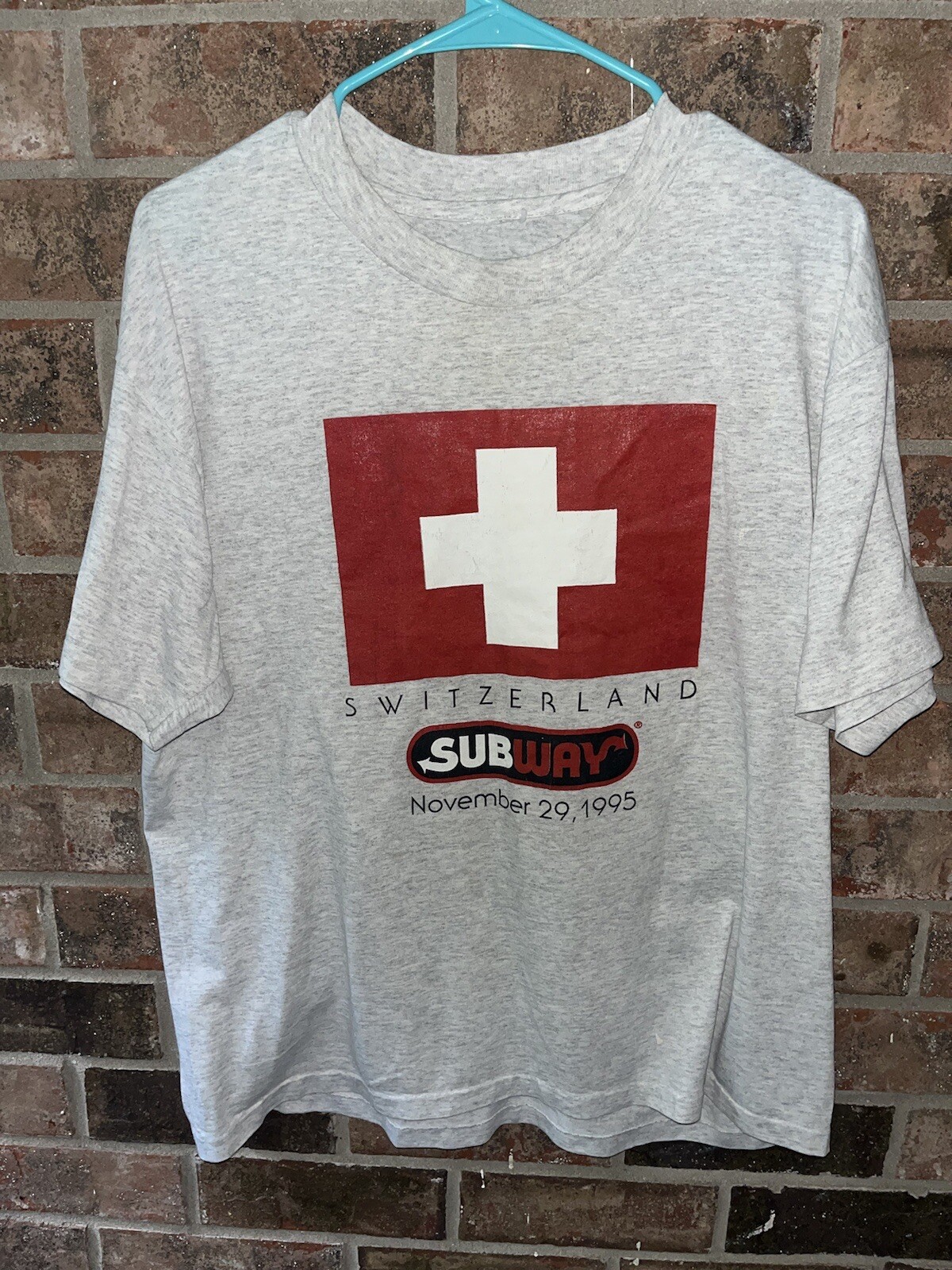 Vintage 1995 Subway Sandwiches Switzerland Grand Open… - Gem