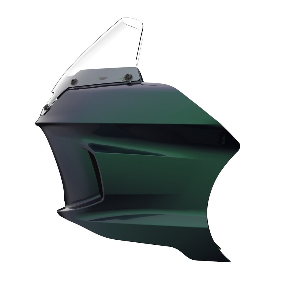 Snake Venom ST Style Front Fairings For Harley Low Rider/S, Street Bob ...