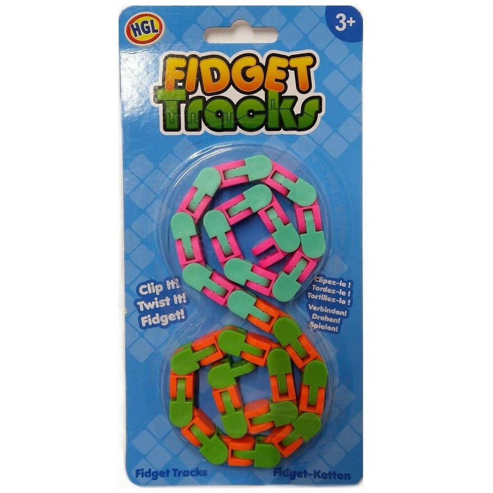 Fidget Sensory Kids Toy Bendy Snake Stress Anxiety Relief Autism ASD ...