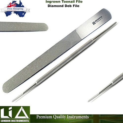 Ingrown Nail File Chiropody Podiatry Foot Care Blacks File Nail Trimmer ...