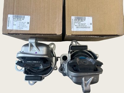 OEM Pair L&R Engine Mounts For Audi A8 D4 W12 6.3L 12-18 4H0199381CD ...