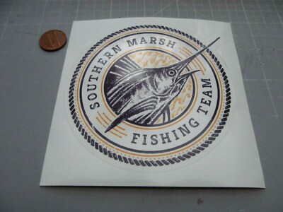 S- MARSH FT Sticker / Decal RACING ORIGINAL old stock | eBay