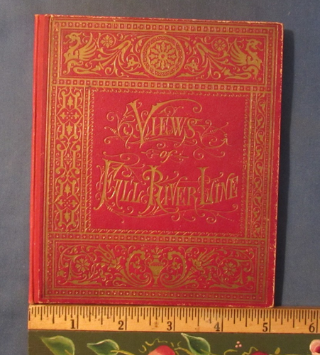 ANTIQUE 1870S VIEWS OF FALL RIVER LINE PHOTO PICTURE BOOKLET STEAMERS ...