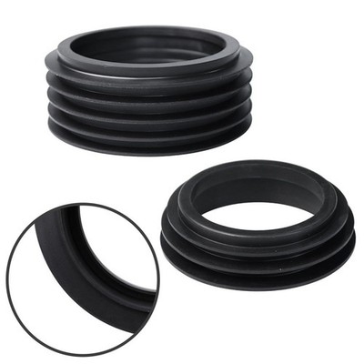 Water Tank Toilet Pipe Sealing Rings 2pcs Rubber for Drainage Pipe ...