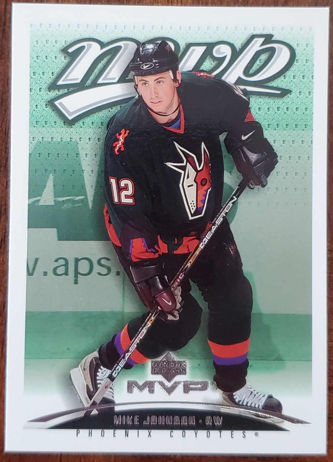 2003-04 UPPER DECK MVP MIKE JOHNSON PHOENIX COYOTES CARD #320 NM/MT | eBay