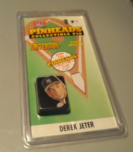 New Old Stock!! Derek Jeter * New York Yankees * Big Head Pin ...