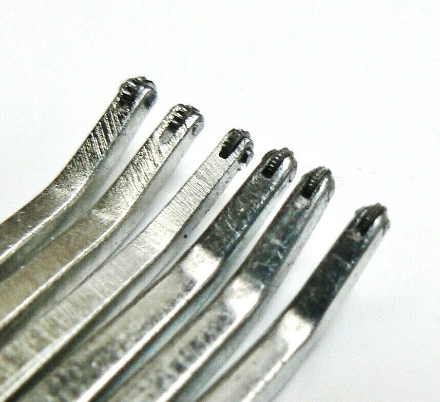 Milgrain Wheel Set of 6 Millgrain Bead Tools Handle Boxed #'s 5 7 9 11 ...