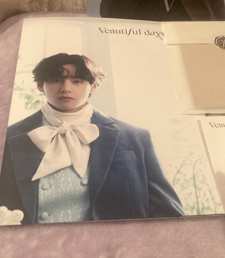 BTS V Photo-Folio Me, Myself Veautiful Days Photobook NO PCs | eBay