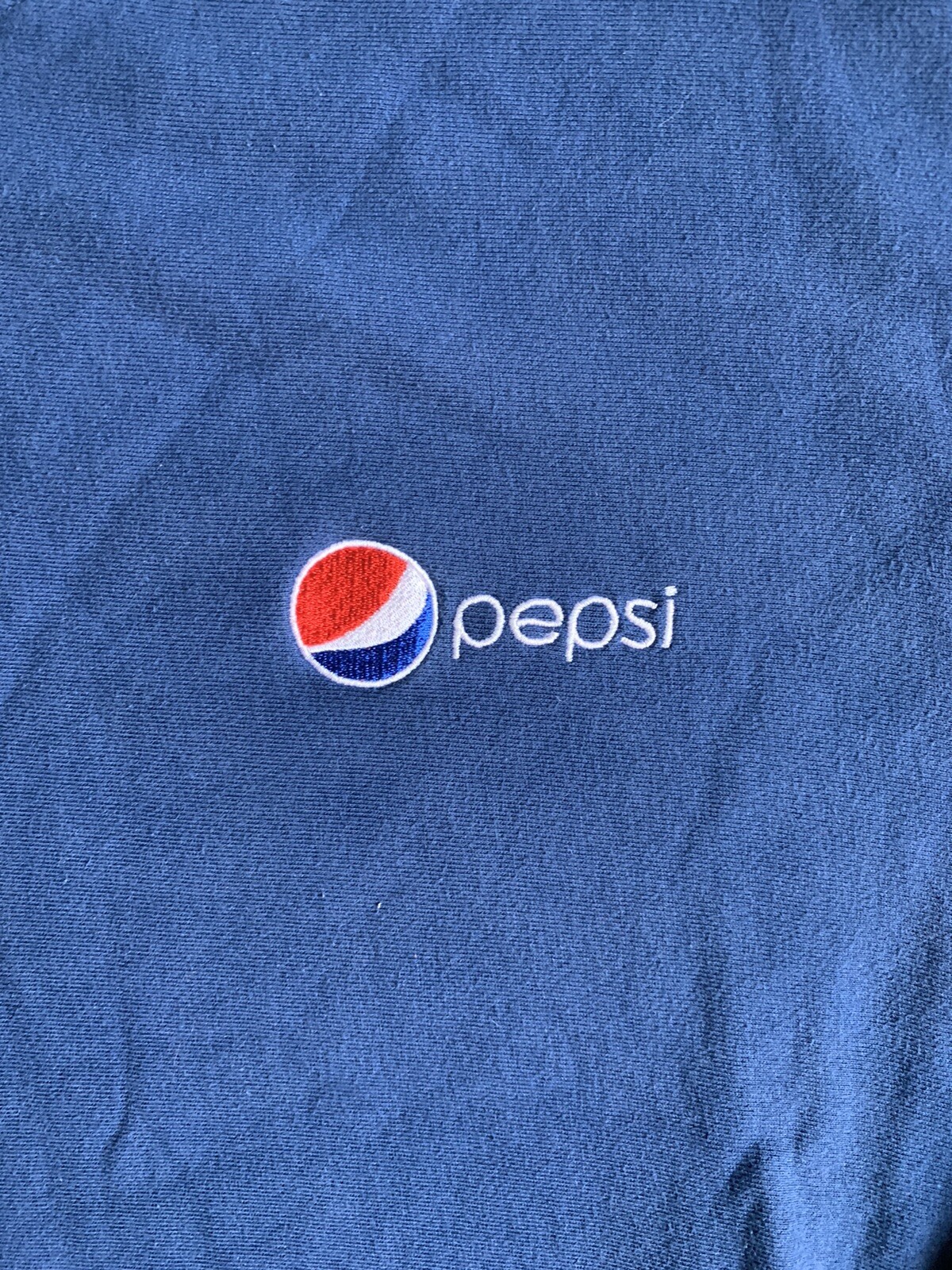 Rare Vintage Official Pepsi Embroidered Employee Soda… - Gem
