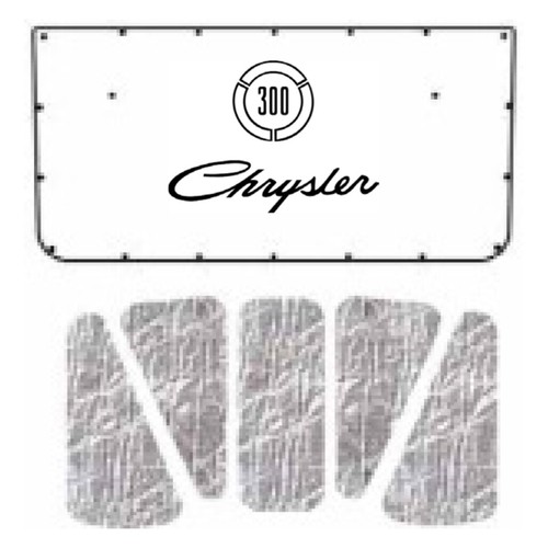 Hood Insulation Pad Heat Shield for 1965-68 Chrysler 300 w/MB-080 ...