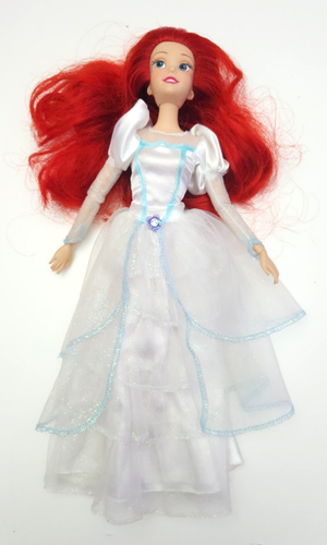 Disney Exclusive The Little Mermaid Ariel Barbie Doll Wedding Dress ...