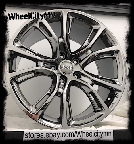 Black Chrome Srt Wheels