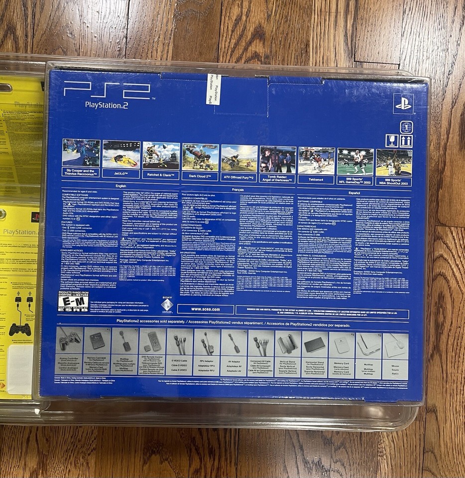 Sony PlayStation 2 Console Bundle Ps2 Costco Gran Truismo 3 Jak &Daxter ...