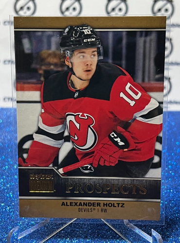 2021-22 SKYBOX METAL ALEXANDER HOLTZ #PP-41 PROSPECTS RC NEW JERSEY ...