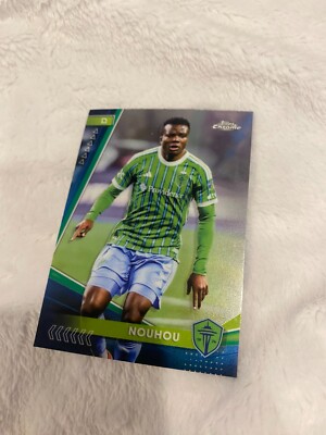 #33 Nouhou, Seattle Sounders FC 2024 Topps Chrome MLS BASE CARD | eBay