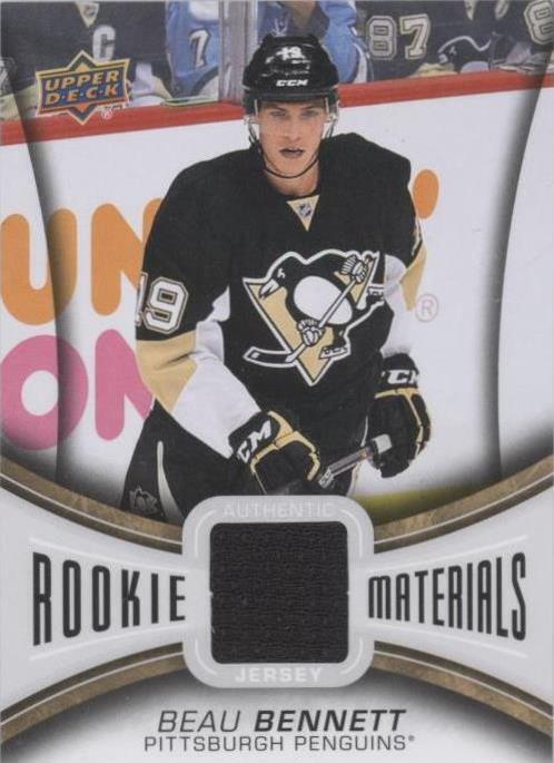 2013-14 Upper Deck - Rookie Materials Beau Bennett #RM-BB (MEM, RC) for sale online | eBay