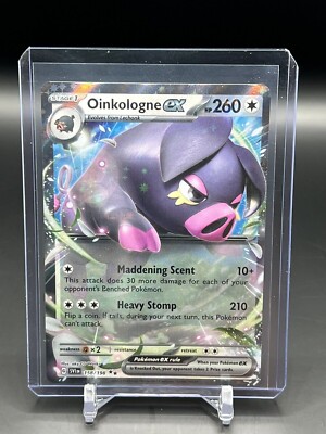 Oinkologne ex 158/198 - Scarlet and Violet - Pokemon Card | eBay