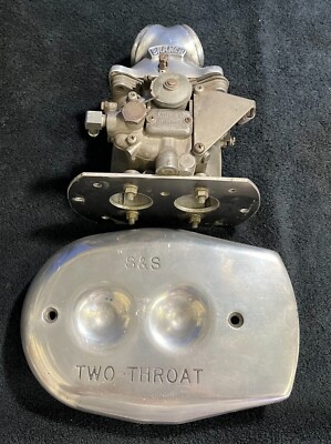 Vintage Harley Mikuni 36PHH Solex Dual Throat With Branch Intake ...
