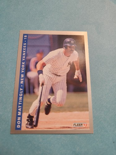 don mattingly 1993 FLEER #281 YANKEES 1ST BASE | eBay