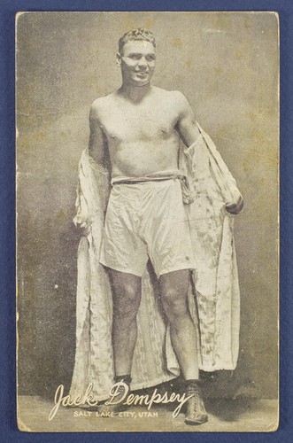Original 1923 Jack Dempsey Boxer Boxing Sports Advertising Antique ...