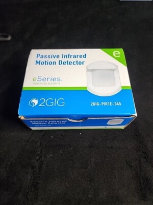 2gig eSeries 2GIG-PIR1e-345 Encrypted Infrared Motion Detector ...