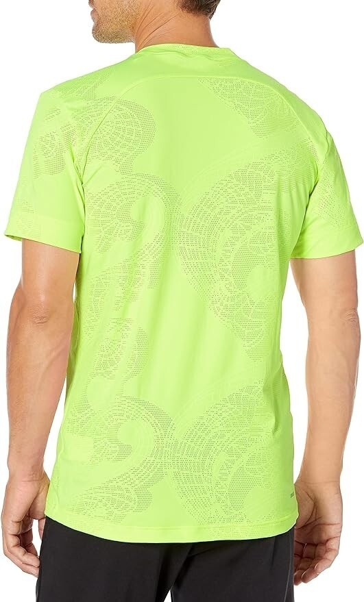 Adidas AEROREADY FreeLift Pro Tennis Tee Lucid Lemon Mens Size M IK7108 ...