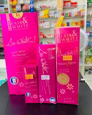 SO WHITE BODY LOTION SET HYDRATANT NOURRISSANT ÉCLAIRCISSANT ANTI ...