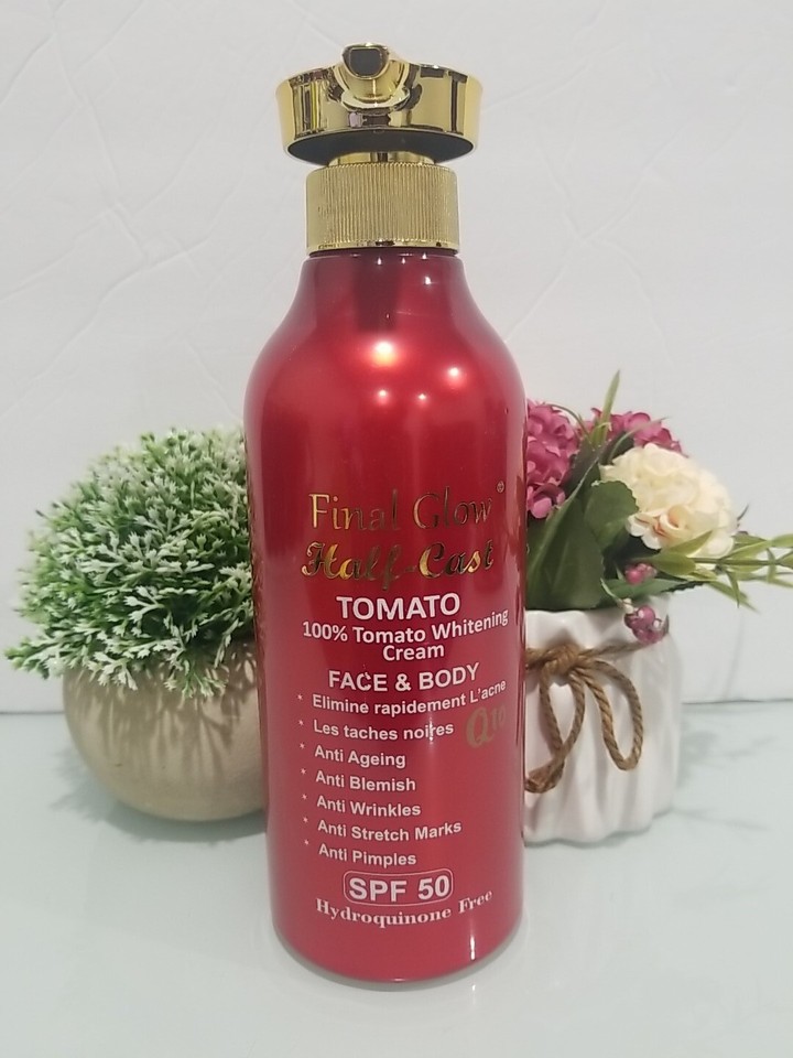 2X Final GLOW Tomato H-C face & body lotion 500mlx1 super 👌 effective ...