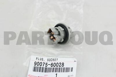9007560028 Genuine Toyota PLUG ASSY, FRONT TURN SIGNAL LAMP 90075-60028 ...