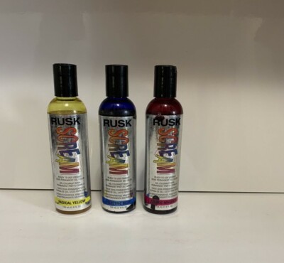 RUSK Scream Ready to Vibrant Semi-Permanent Gel Color 4 oz ~ YOU CHOOSE ...