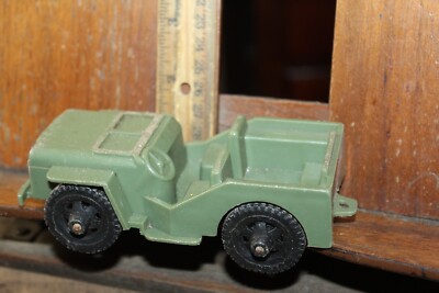 Vintage Plastic Tim-Mee Toys Army Jeep | eBay