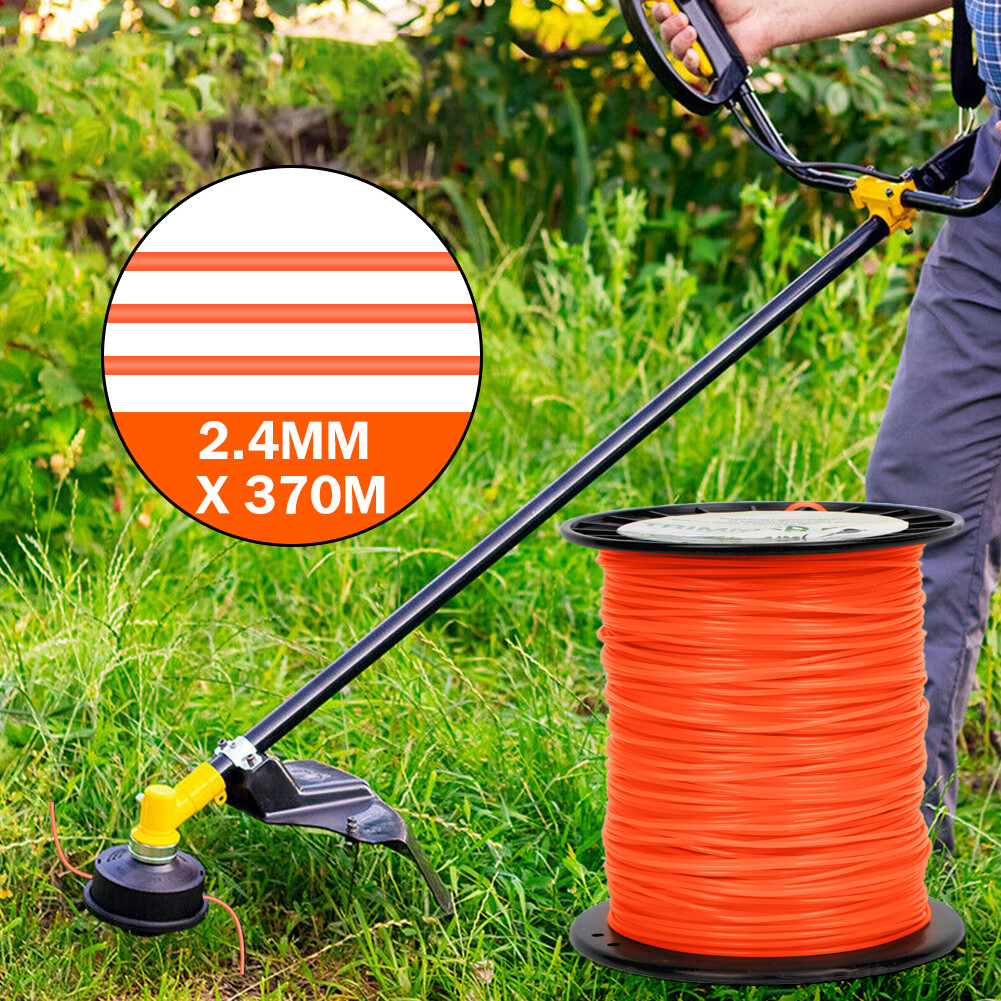 2.4mm*370m Trimmer Line Whipper Snipper Brush Cutter Brushcutter Cord ...