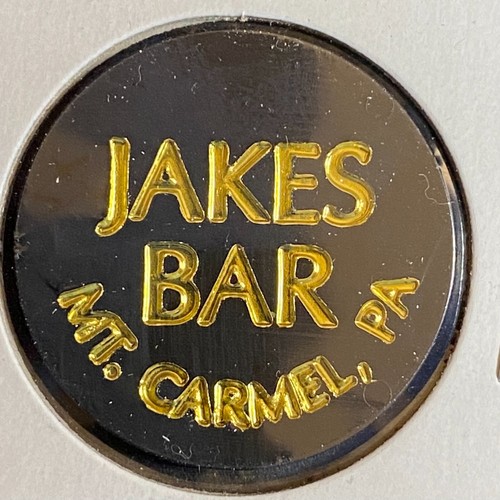 Mt. Carmel, PA Jakes Bar c1980's-90's Plastic Token G/F One Can Beer | eBay