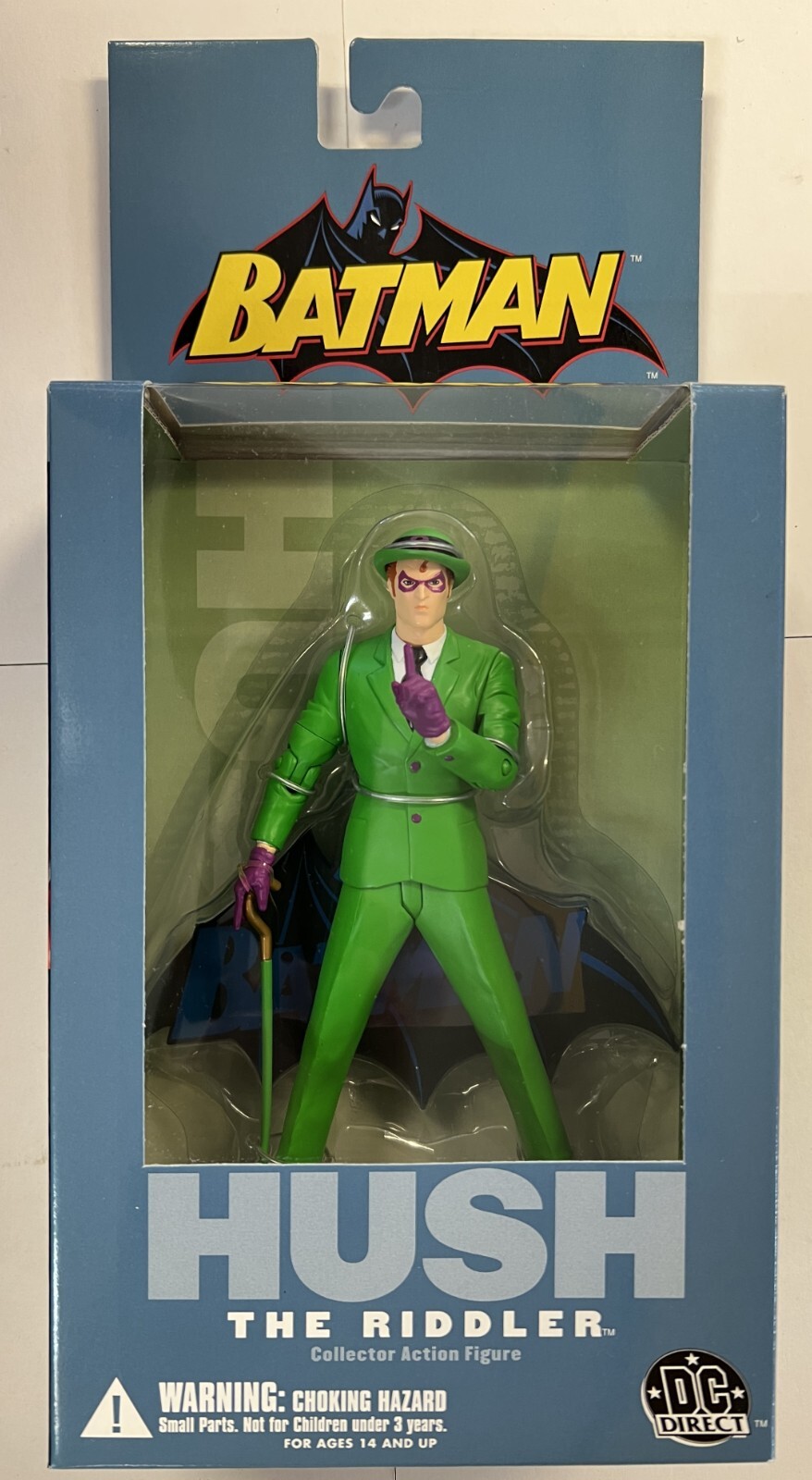 DC Direct ~ Batman HUSH Wave 2 ~ THE RIDDLER ~ Action Figure ~ SEALED ...