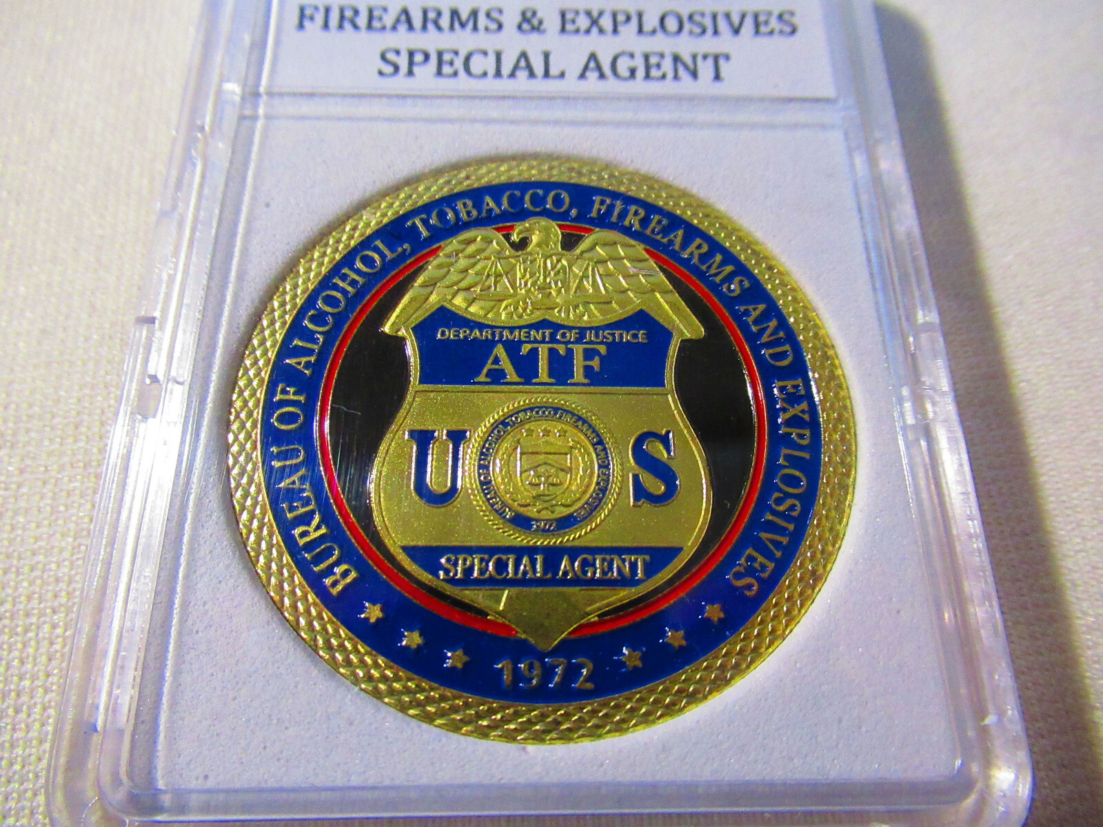 DEPT OF ALCOHOL TOBACCO FIREARMS & EXPLOSIVES (ATF) Spec. Agent ...