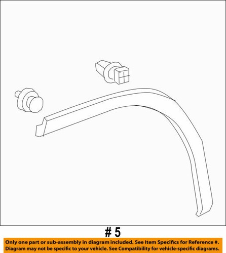 75605-48020 Toyota Moulding sub-assy, quarter outside, rh 7560548020 ...