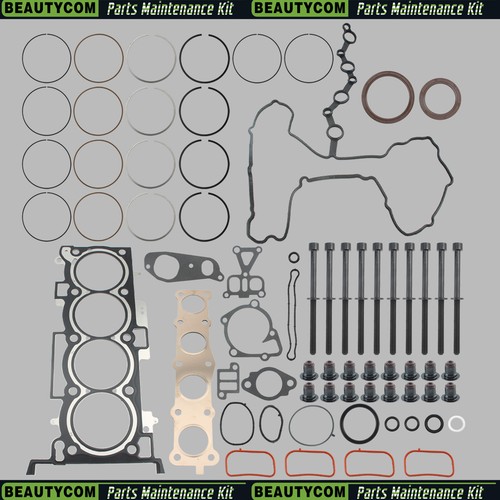 Full Gasket Set Head Bolts 23040-2G510 For 2010-2015 Hyundai Sonata Kia ...