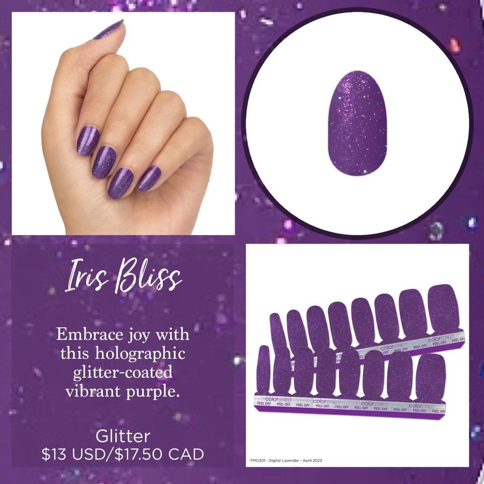 Color Street Nail Polish: GLITTER Retired holiday HTF designs | eBay