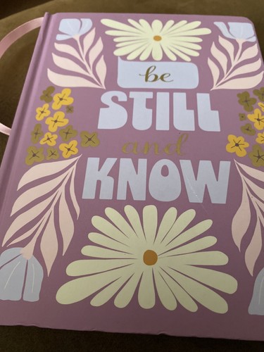 New James Burke Hardcover Lined Journal Notebook “be Still And Know” | eBay
