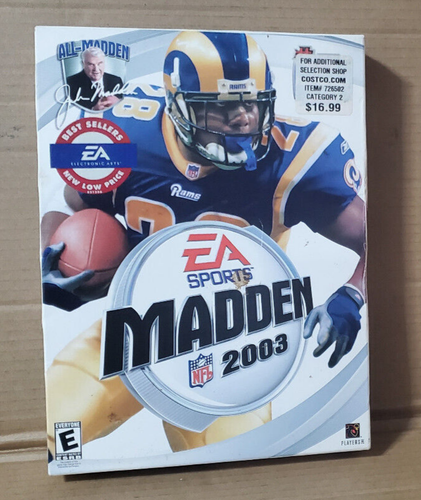 EA Sports Madden NFL 2003 PC CD-ROM Software Original Box SEALED | eBay.de