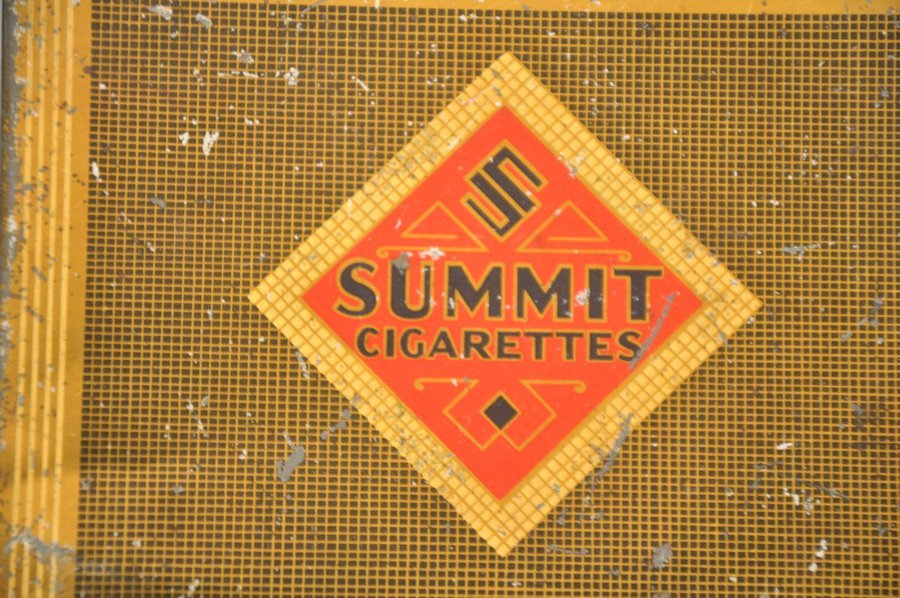 Vintage Summit Cigarettes Ad Litho Tin Box | eBay