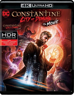 FACTORY SEALED with SLIPCOVER Constantine City of Demons 4K UHD Blu-ray | eBay