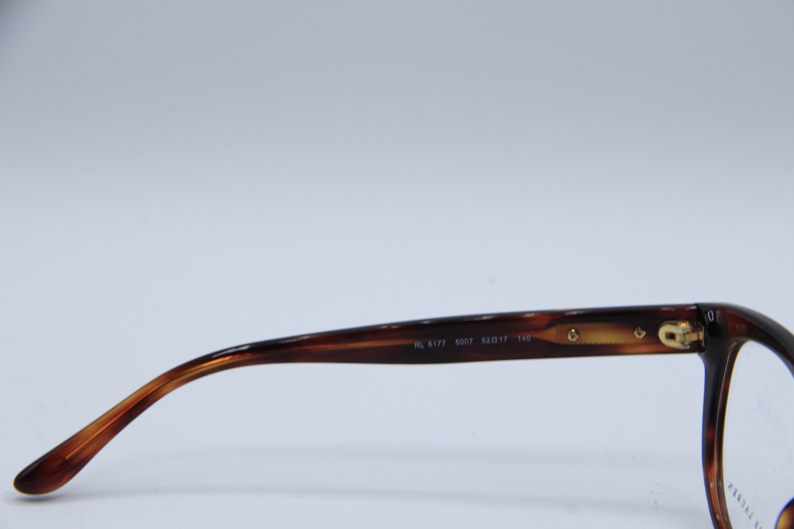 NEW RALPH LAUREN RL 6177 5007 HAVANA GOLD AUTHENTIC FRAMES EYEGLASSES ...