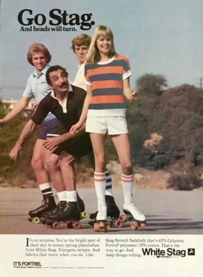 1980 White Stag Clothing PRINT AD Go Stag and Heads Will Turn | eBay