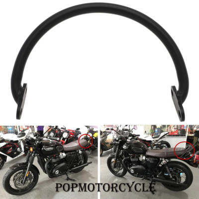 Rear Passenger Grab Rail Rack Mount Bar For Triumph Bonneville T100 ...
